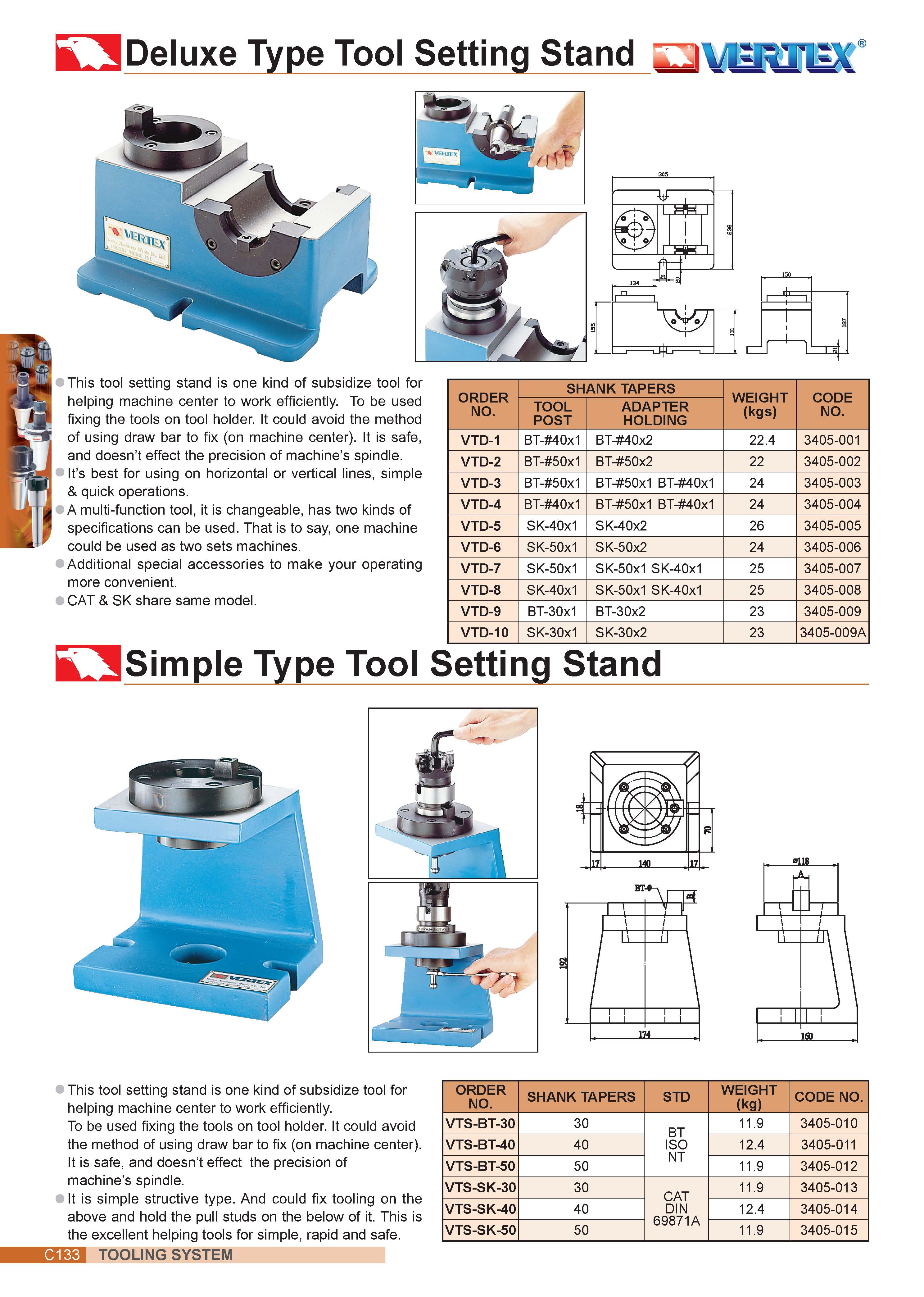 BT50 Tool Setting Fixture